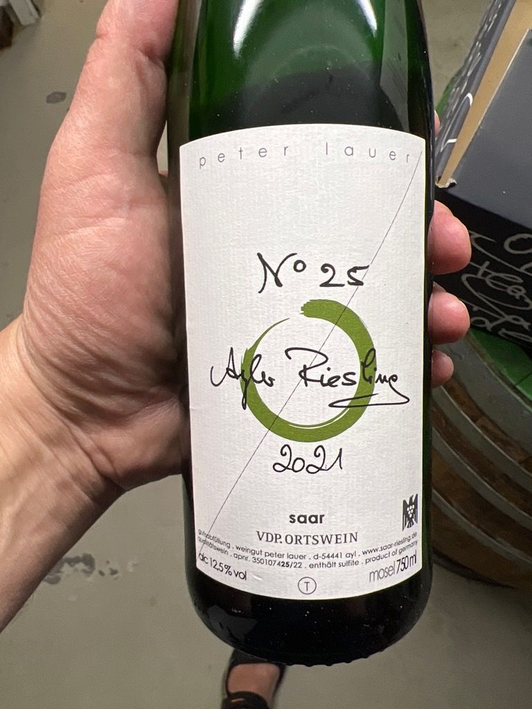 2022 Peter Lauer Ayler Riesling N°25, Germany, Mosel Saar Ruwer ...