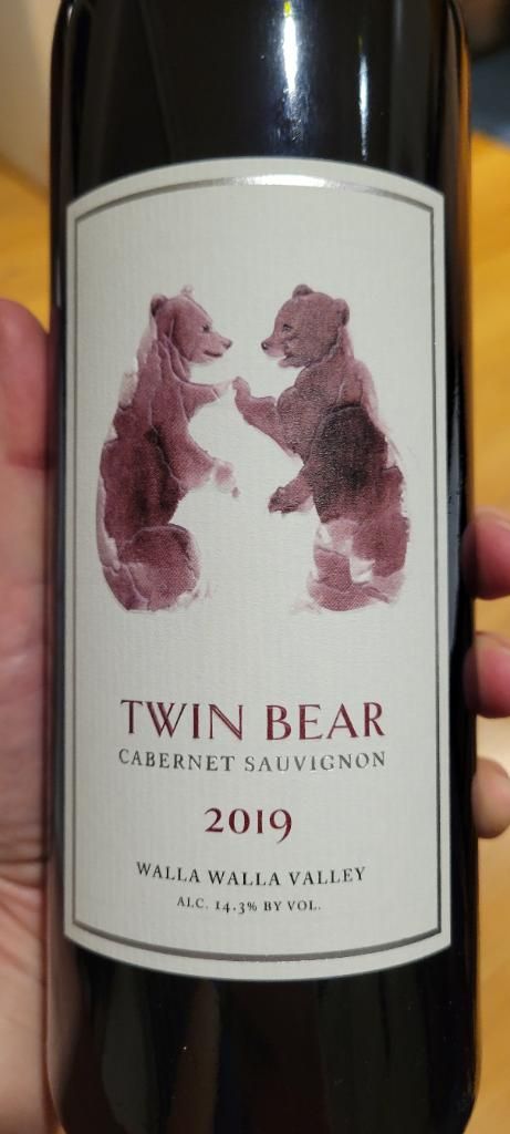 2020 Pursued by Bear Cabernet Sauvignon Twin Bear, USA, Washington ...