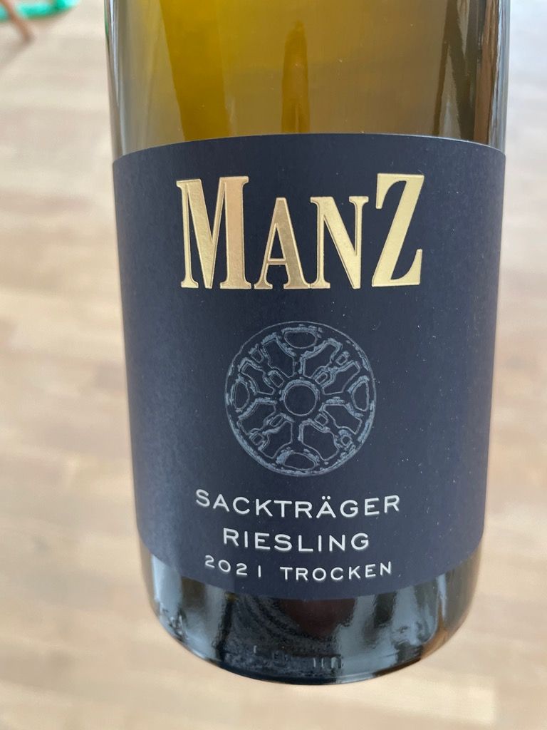 2021 Weingut Manz Oppenheimer Sackträger Riesling Spätlese trocken ...