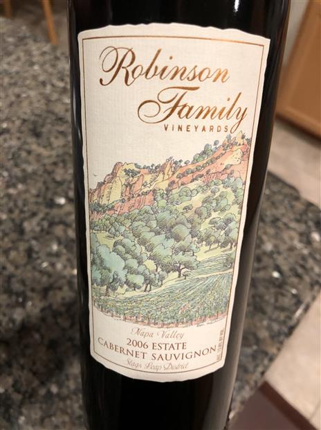 Robinson Family Vineyards - CellarTracker