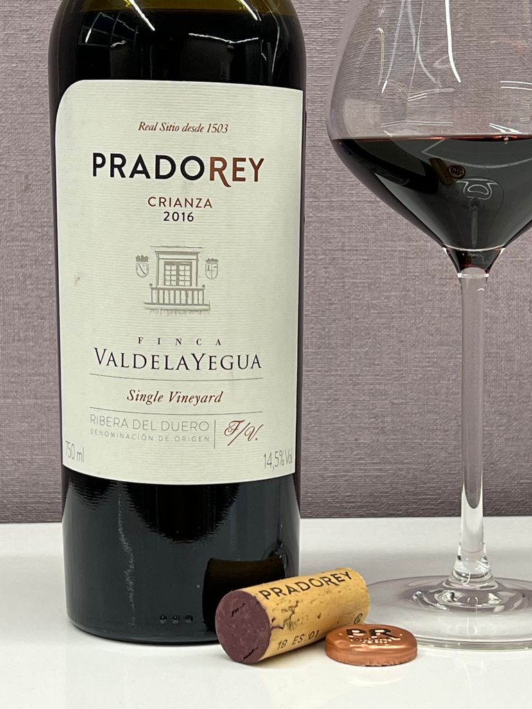 2016 Prado Rey Ribera del Duero Crianza Finca Valdelayegua, Spain ...