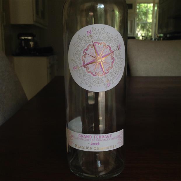 2016 Mathilde Chapoutier Côtes de Provence Grand Ferrage, France ...