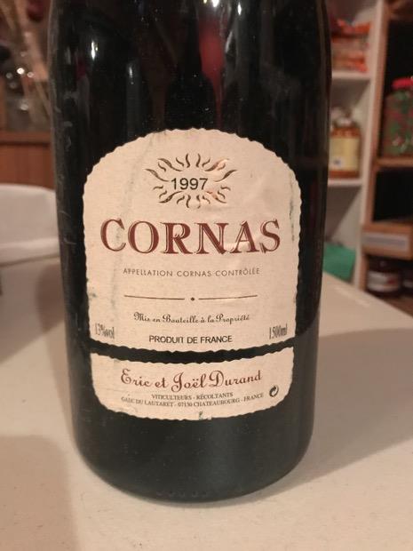 1997 Domaine Durand Cornas, France, Rhône, Northern Rhône, Cornas ...