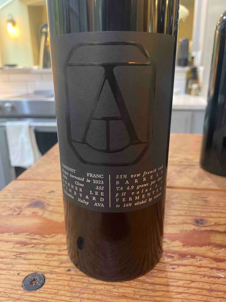 2023 Alton Wines Cabernet Franc Annual Share Conner-Lee Vineyard, USA ...