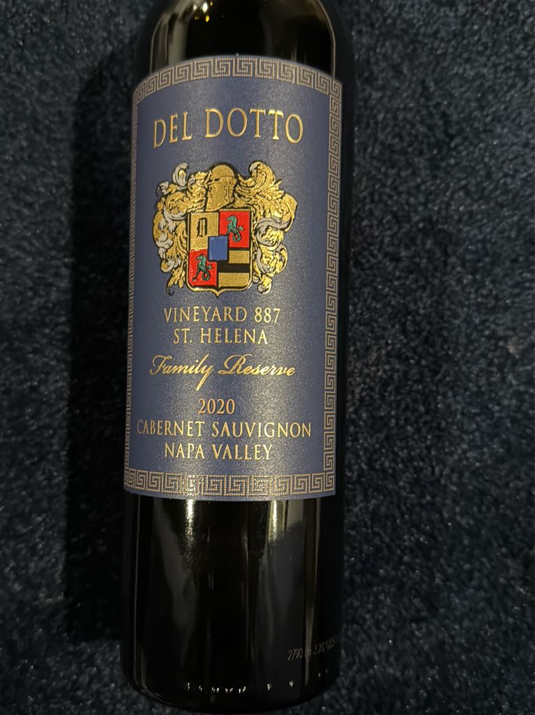 2021 Del Dotto Cabernet Sauvignon Vineyard 887 St. Helena, USA ...