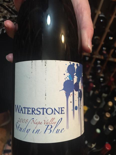 2008 Waterstone Study in Blue, USA, California, Napa Valley - CellarTracker