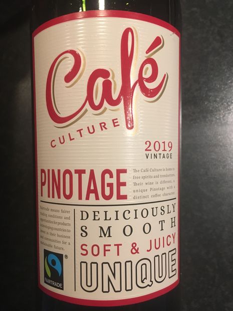 2019 KWV Pinotage Café Culture, South Africa, Western Cape - CellarTracker