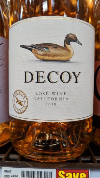 2018 Duckhorn Vineyards Decoy Rosé California, USA, California ...