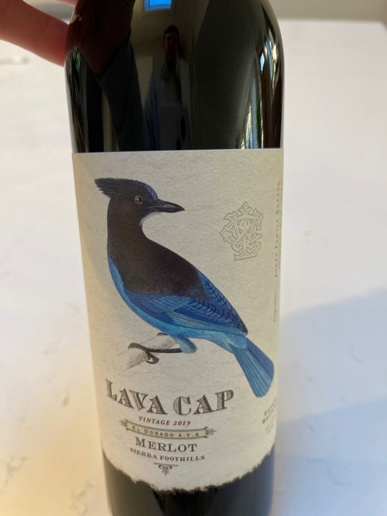 2019 Lava Cap Merlot, USA, California, Sierra Foothills, El Dorado ...