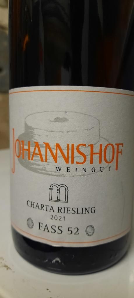 2021 Weingut Johannishof (H.H. Eser) Riesling Charta, Germany, Rheingau ...