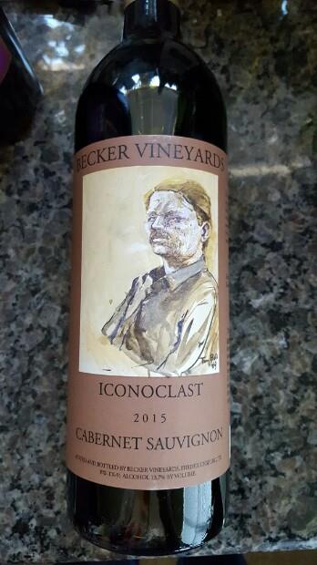 2015 Becker Vineyards Cabernet Sauvignon Iconoclast, USA, Texas ...