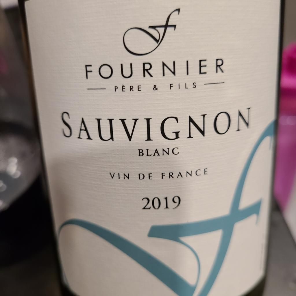 2021 Fournier Père & Fils Sauvignon Blanc Vin de France F de Fournier ...