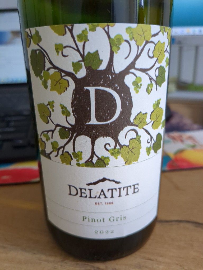 2022 Delatite Pinot Gris, Australia, Victoria, Central Victoria, Upper ...