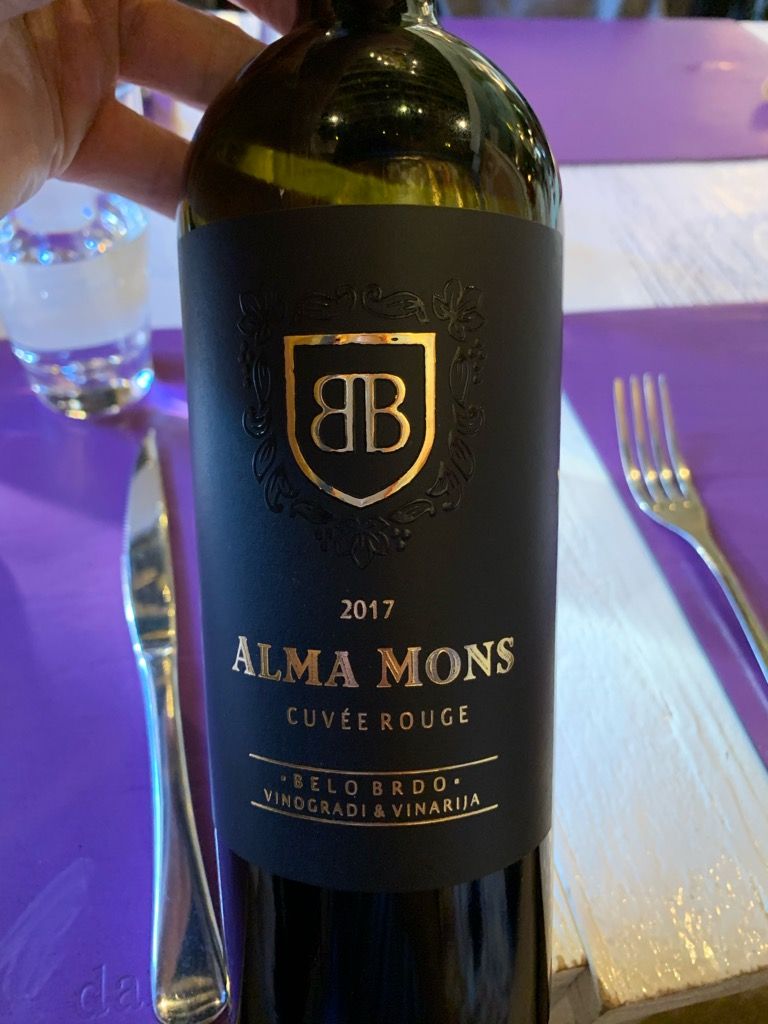 2017 Belo Brdo Alma Mons Cuvee Rouge, Serbia, Vojvodina, Srem ...