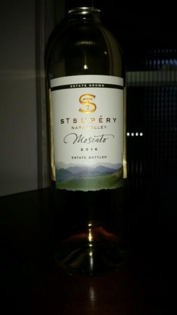 2016 St. Supéry Moscato, USA, California, Napa Valley - CellarTracker