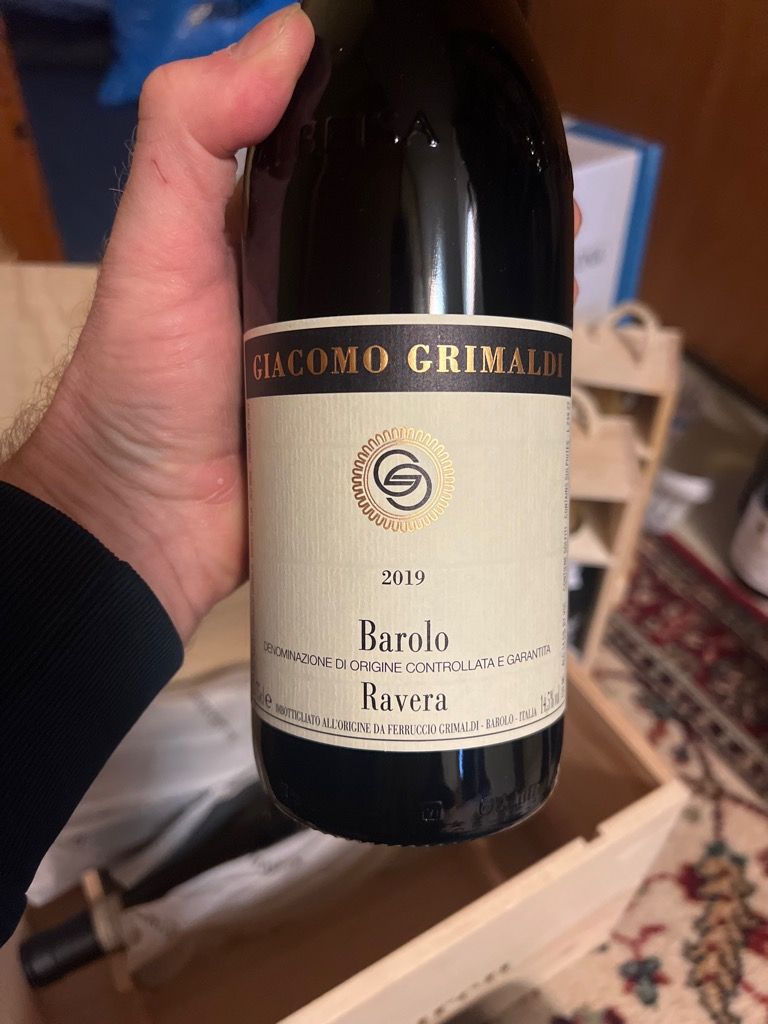 2019 Giacomo Grimaldi Barolo Ravera, Italy, Piedmont, Langhe, Barolo ...