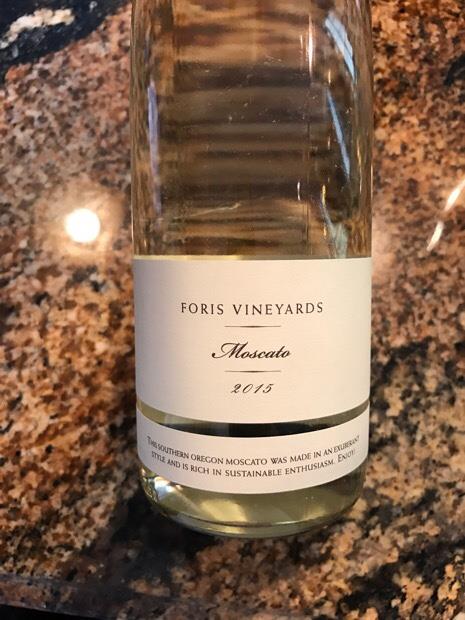 2015 Foris Moscato, USA, Oregon, Southern Oregon, Rogue Valley ...