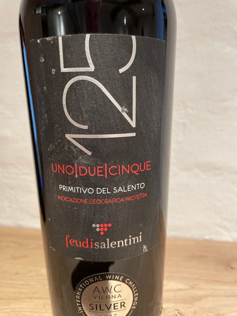 NV Feudi Salentini Primitivo Salento IGT, Italy, Puglia, Salento IGT ...
