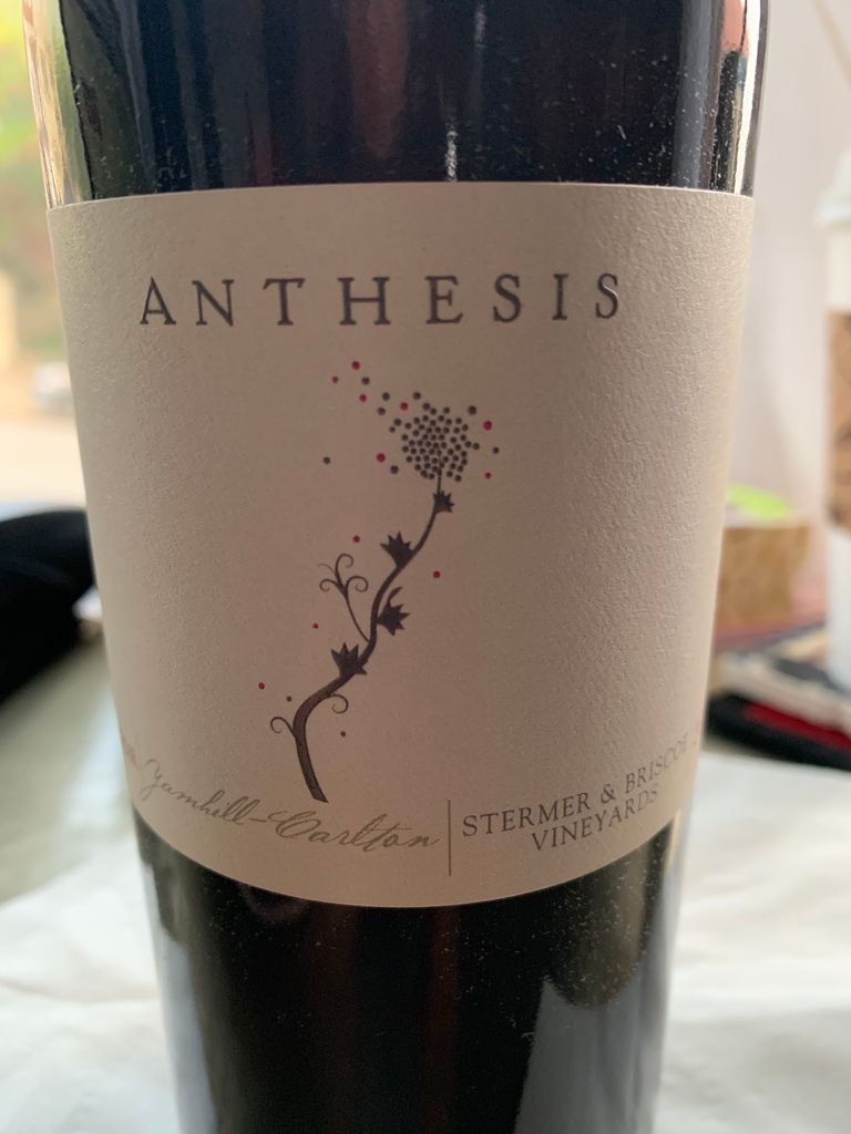 2016 Anthesis Pinot Noir Stermer & Briscoe Vineyards, USA, Oregon ...