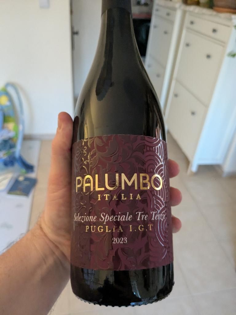 2023 Palumbo Italia Selezione Speciale Tre Terzi, Italy, Puglia, Puglia ...