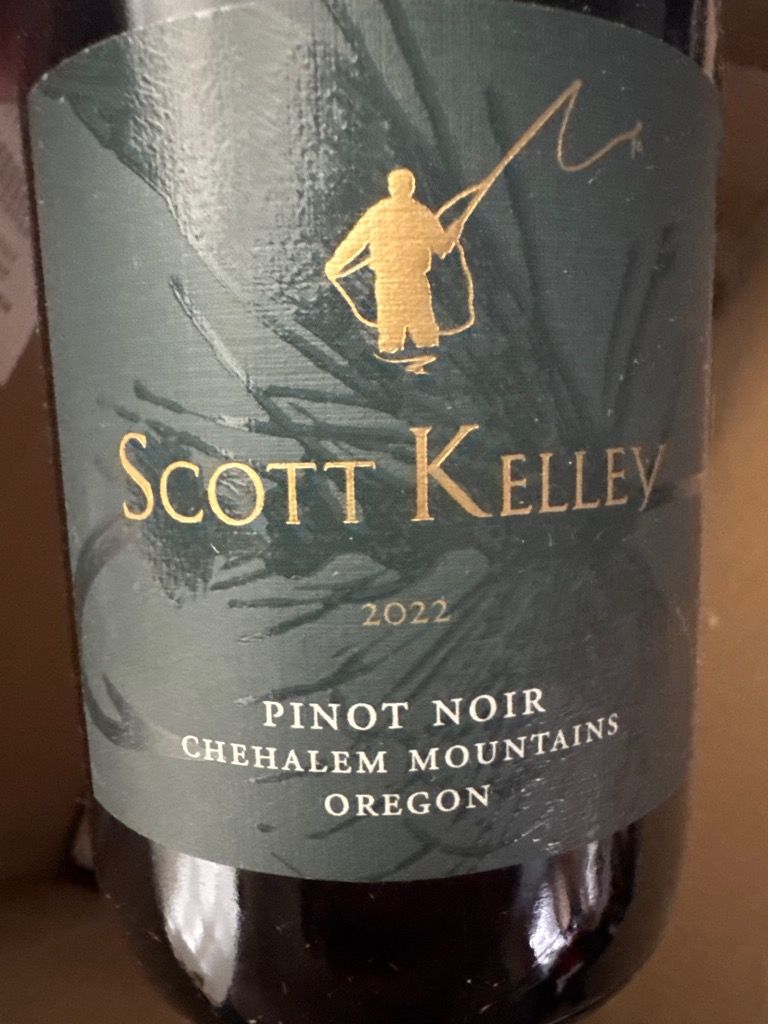 2022 Scott Kelley Pinot Noir Chehalem Mountains, USA, Oregon ...