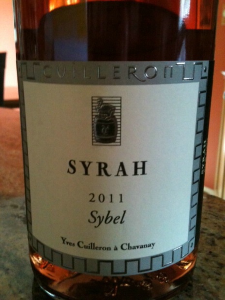 2011 Domaine Yves Cuilleron Syrah Sybel Rosé, France, Rhône, Northern ...