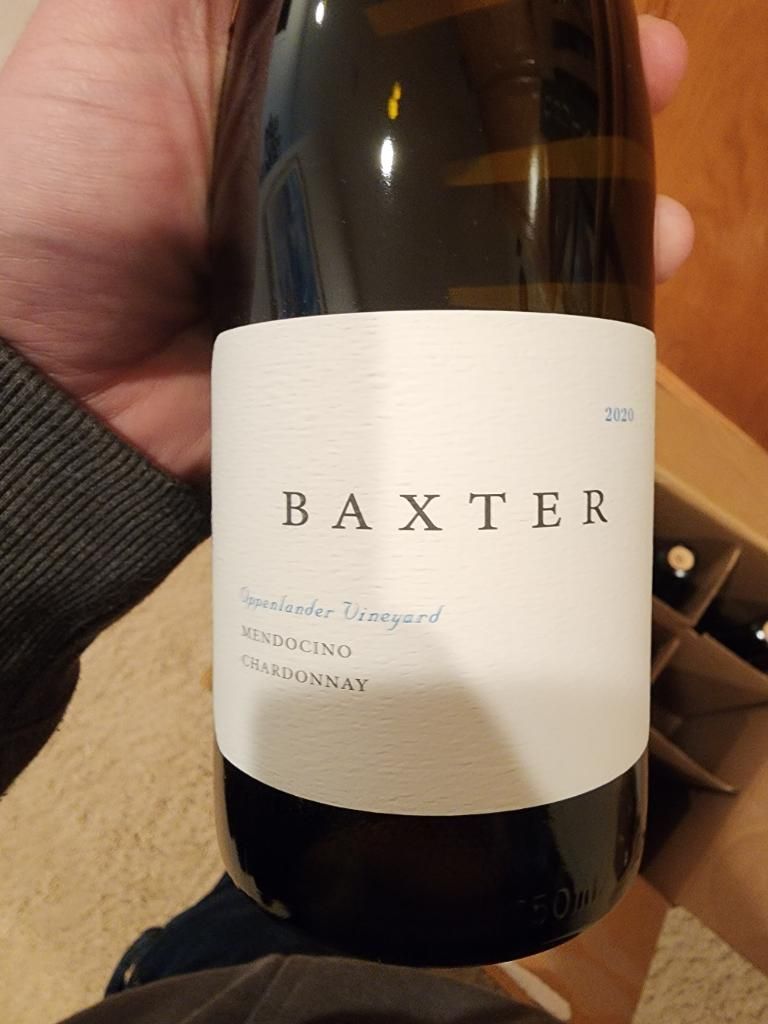 2021 Baxter Chardonnay Oppenlander Vineyard, USA, California, North ...