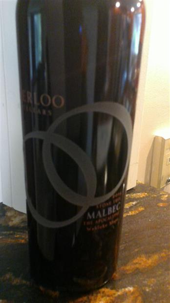 2013 Kerloo Cellars Malbec "THE APOCALYPSE" Stone Tree Vineyard, USA ...