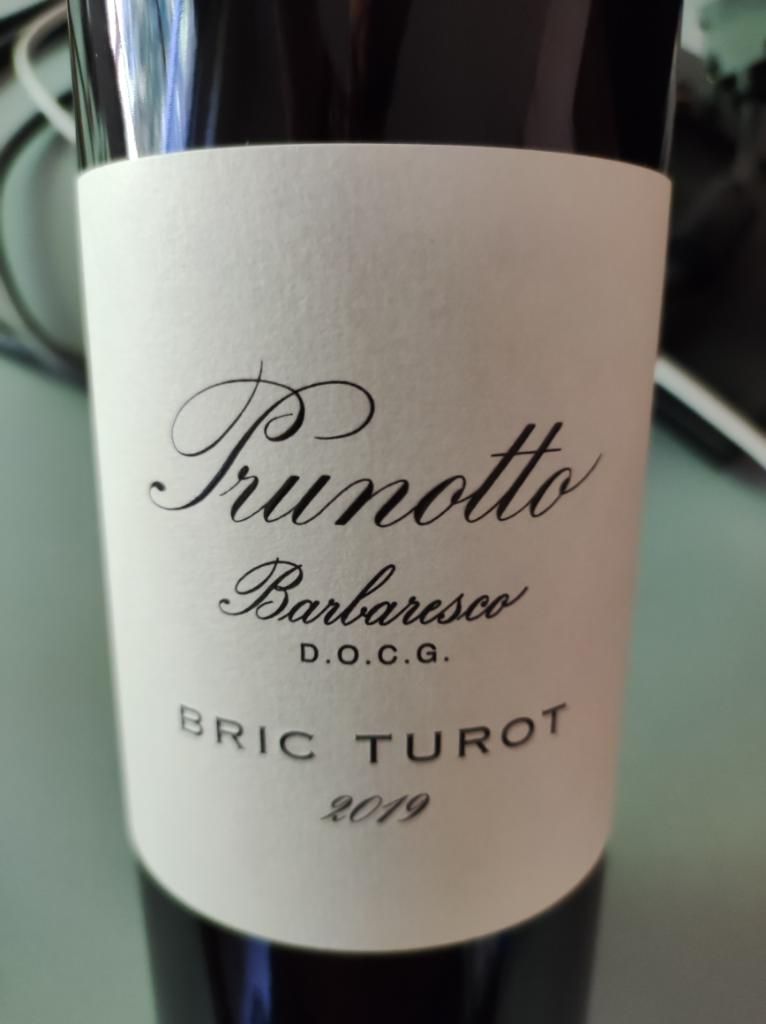 2019 Prunotto Barbaresco Bric Turot, Italy, Piedmont, Langhe ...
