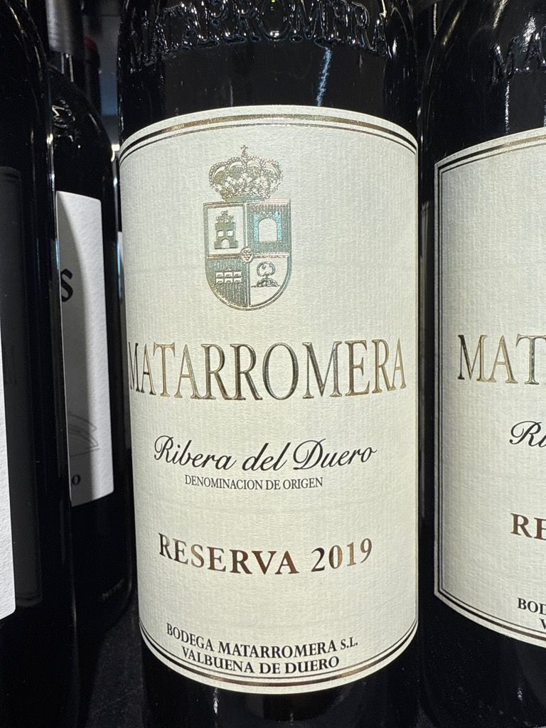 2019 Bodegas Matarromera Ribera del Duero Gran Reserva, Spain, Castilla ...