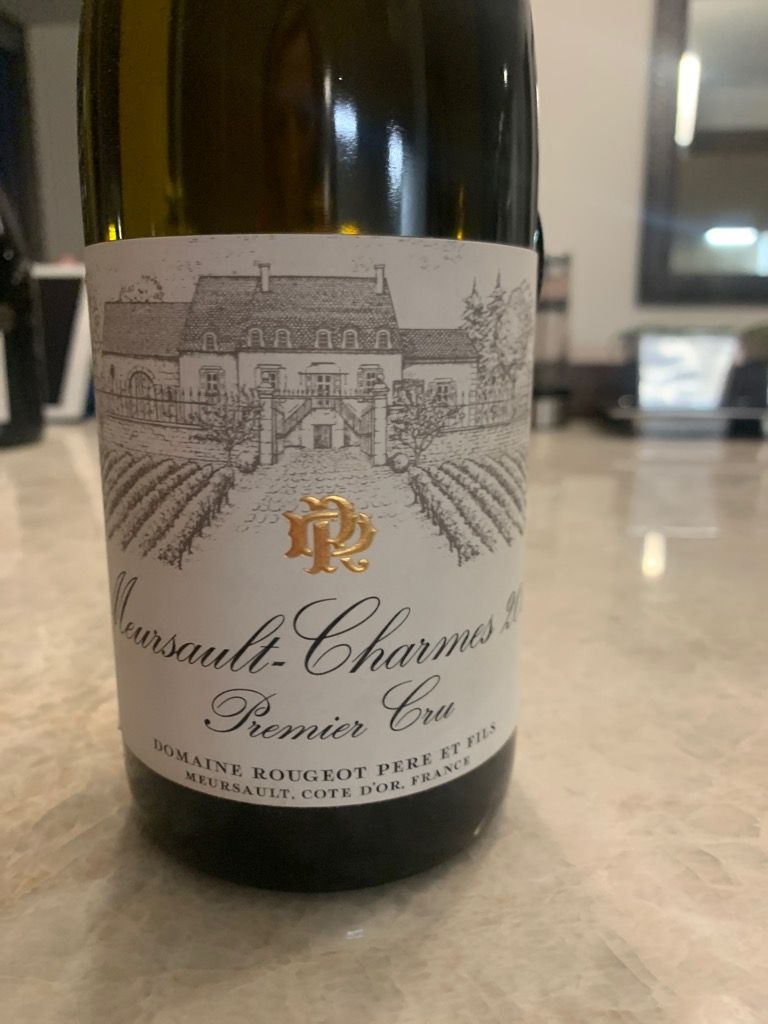 2018 Domaine Rougeot Meursault 1er Cru Charmes, France, Burgundy, Côte ...