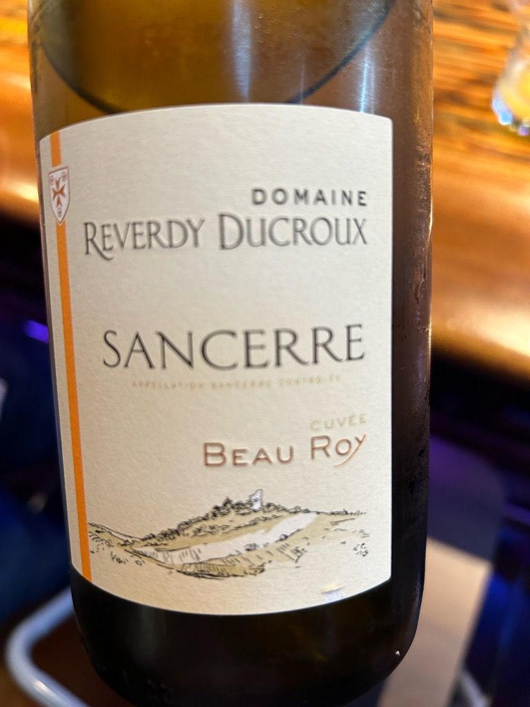 2022 Domaine Reverdy-Ducroux Sancerre Beau Roy, France, Loire Valley ...