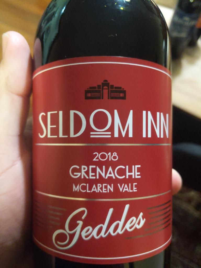 2021 Geddes Wines Seldom Inn Grenache Mourvedre, Australia, South ...