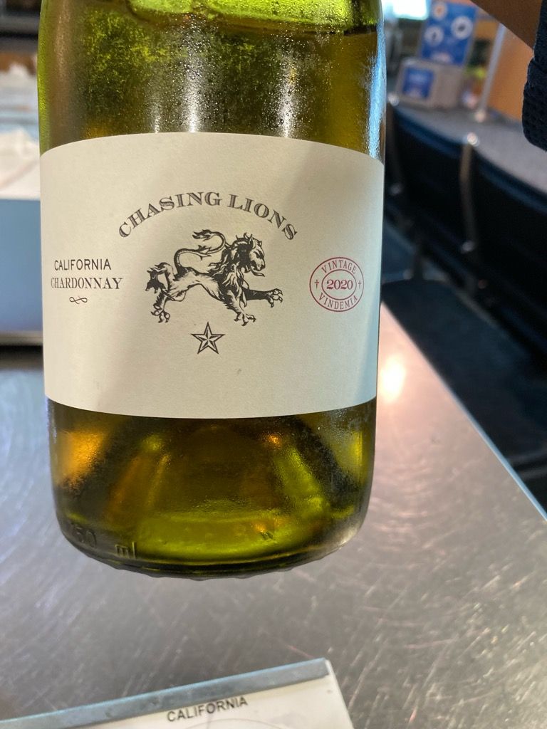 2020 Chasing Lions Chardonnay, USA, California - CellarTracker