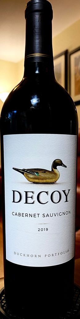 2019 Decoy (Duckhorn Vineyards) Cabernet Sauvignon Duckhorn Portfolio ...
