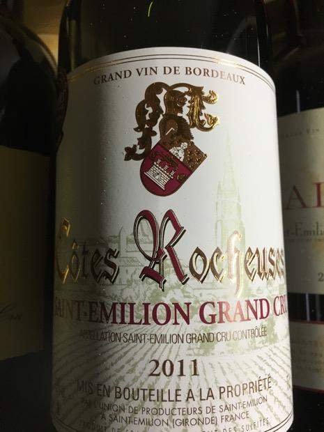 2011 Côtes Rocheuses, France, Bordeaux, Libournais, St. Émilion Grand ...