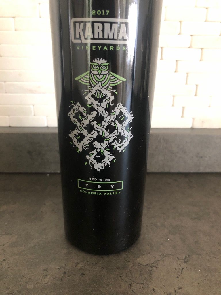 2017 Karma Vineyards TRY, USA, Washington, Columbia Valley - CellarTracker