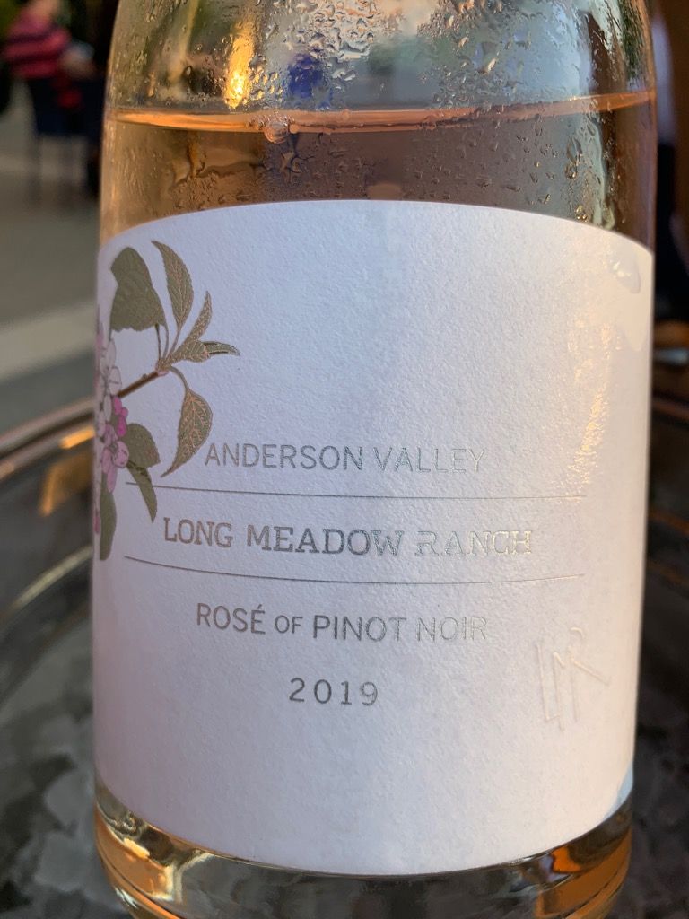 2019 Long Meadow Ranch Pinot Noir Rosé, USA, California, North Coast ...