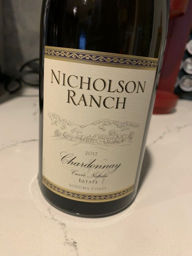 2018 Nicholson Ranch Chardonnay Cuvée Natalie, USA, California, Sonoma ...