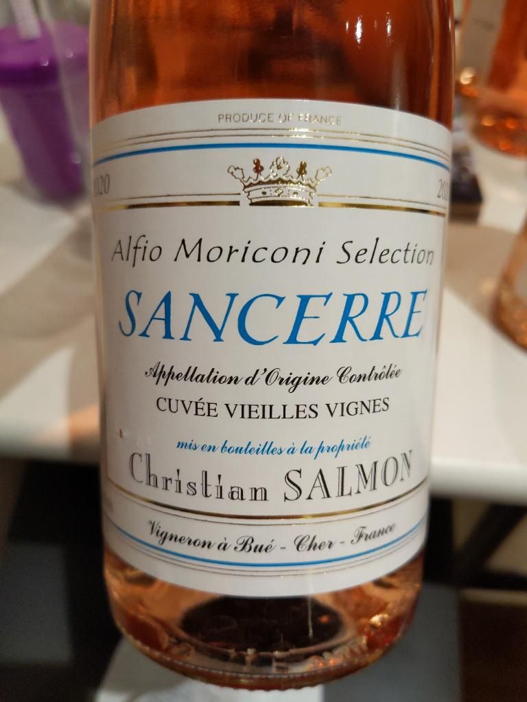 2020 Christian Salmon Sancerre Rosé Cuvée Vieilles Vignes, France ...