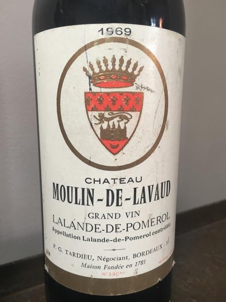 1964 Château Moulin de Lavaud, France, Bordeaux, Libournais, Lalande de ...