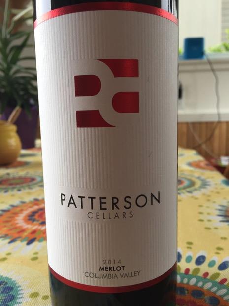 2014 Patterson Cellars Merlot, USA, Washington, Columbia Valley ...