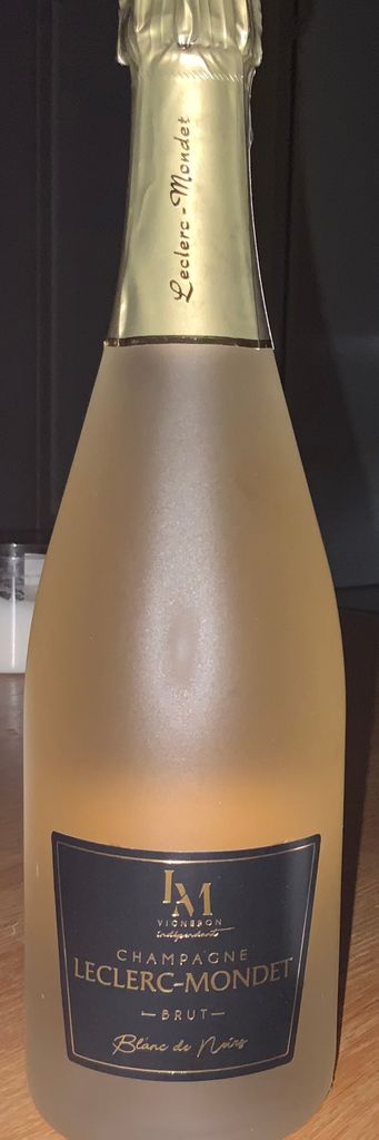 2020 Leclerc-Mondet Champagne Blanc de Noirs Brut, France, Champagne ...