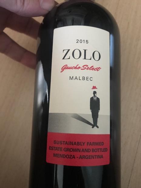 2015 Zolo Malbec Gaucho Select, Argentina, Mendoza - CellarTracker