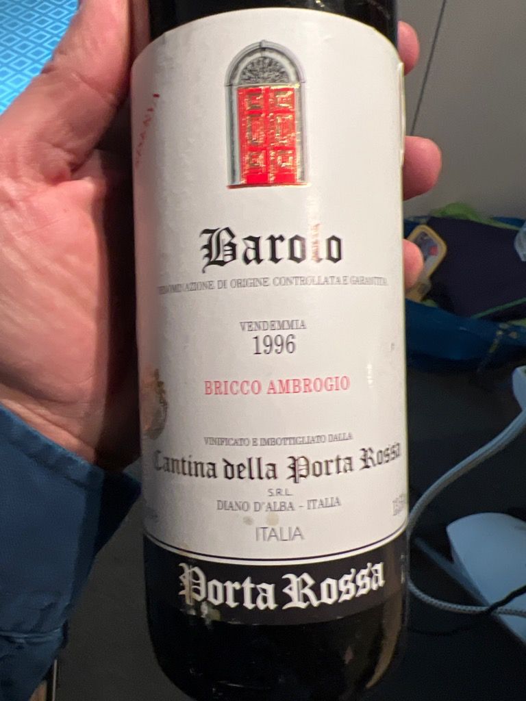 2008 Cantina della Porta Rossa Barolo Riserva, Italy, Piedmont, Langhe ...