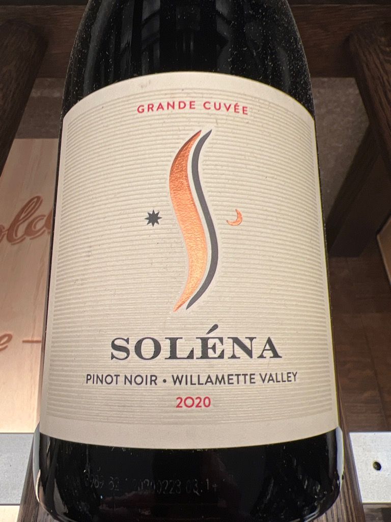 2020 Soléna Pinot Noir Grande Cuvée, USA, Oregon, Willamette Valley ...