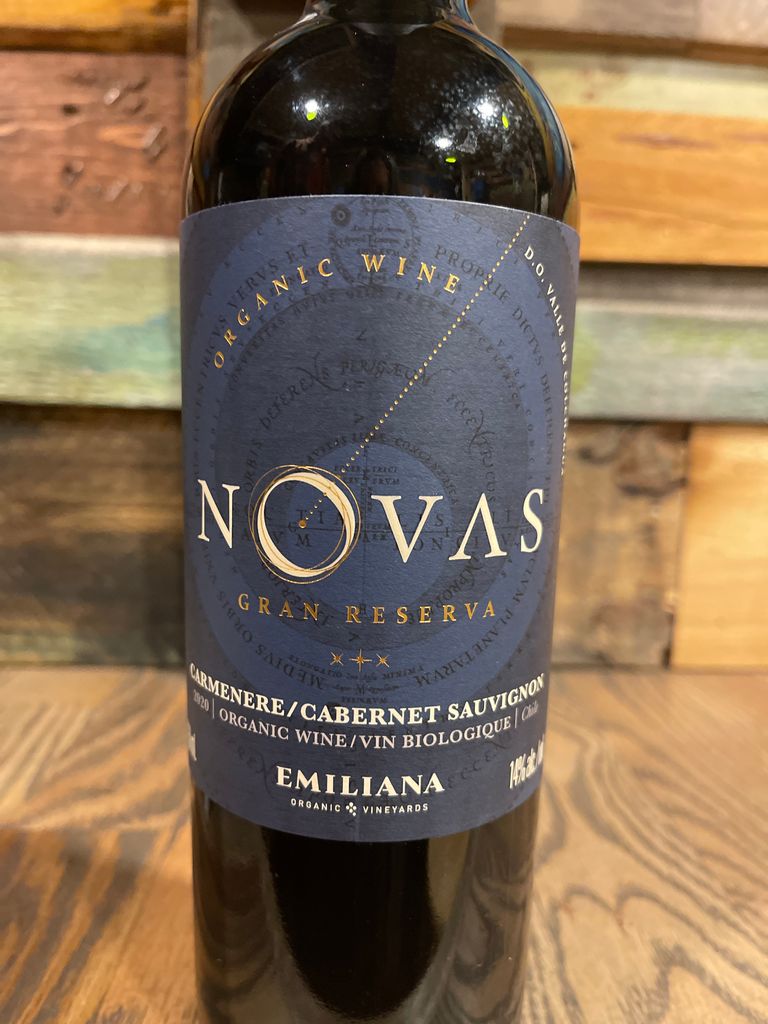 2020 Emiliana Novas Carmenère Cabernet Sauvignon, Chile, Rapel Valley ...