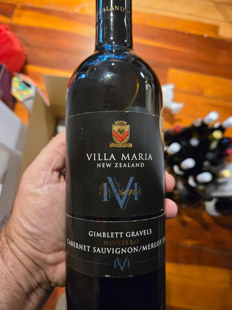 2007 Villa Maria Cabernet Sauvignon Merlot Reserve, New Zealand, North ...