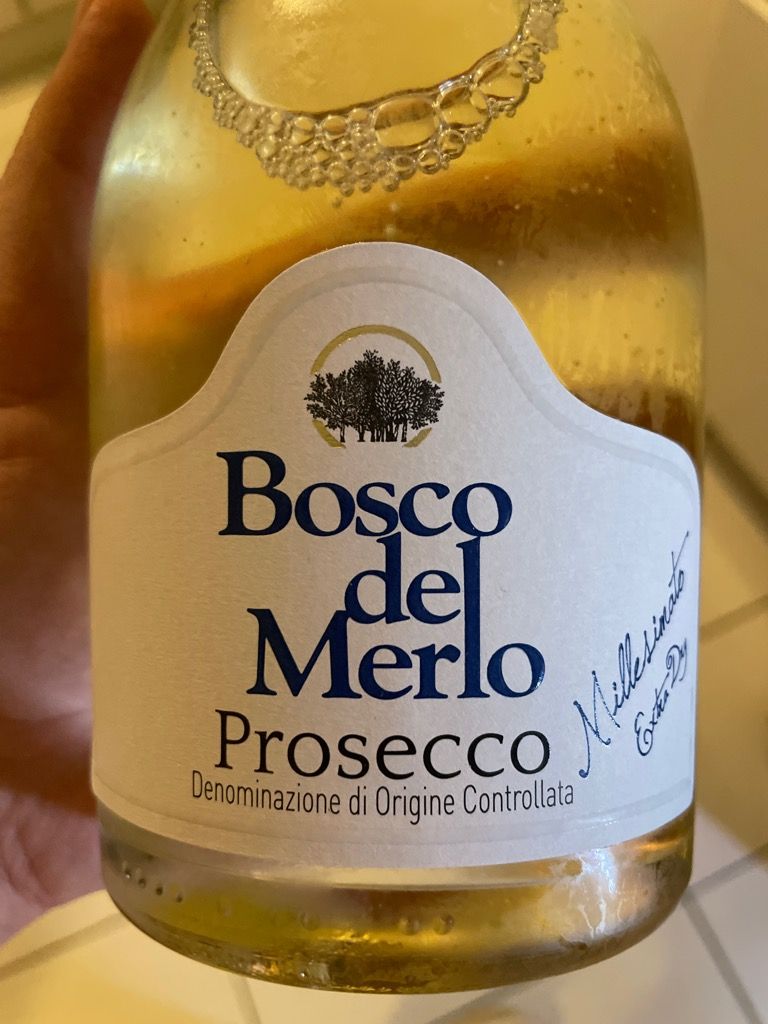 2020 Bosco del Merlo Prosecco Brut Millesimato, Italy, Veneto / Friuli ...