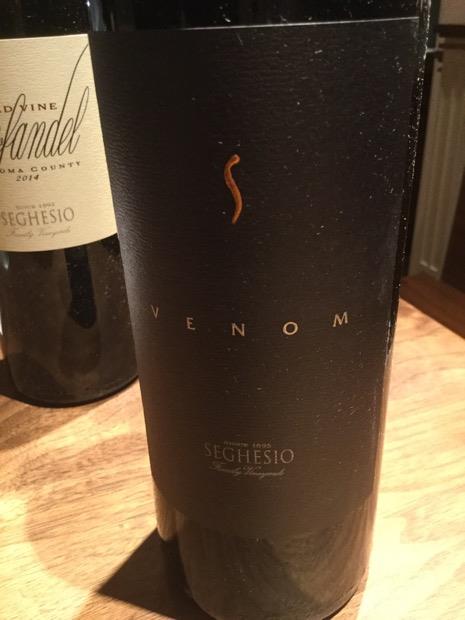 2016 Seghesio Family Vineyards Sangiovese Venom, USA, California ...